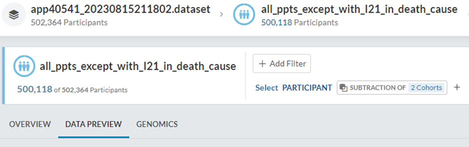 A mismatch in cause of death - ICD - 10 data – UK Biobank